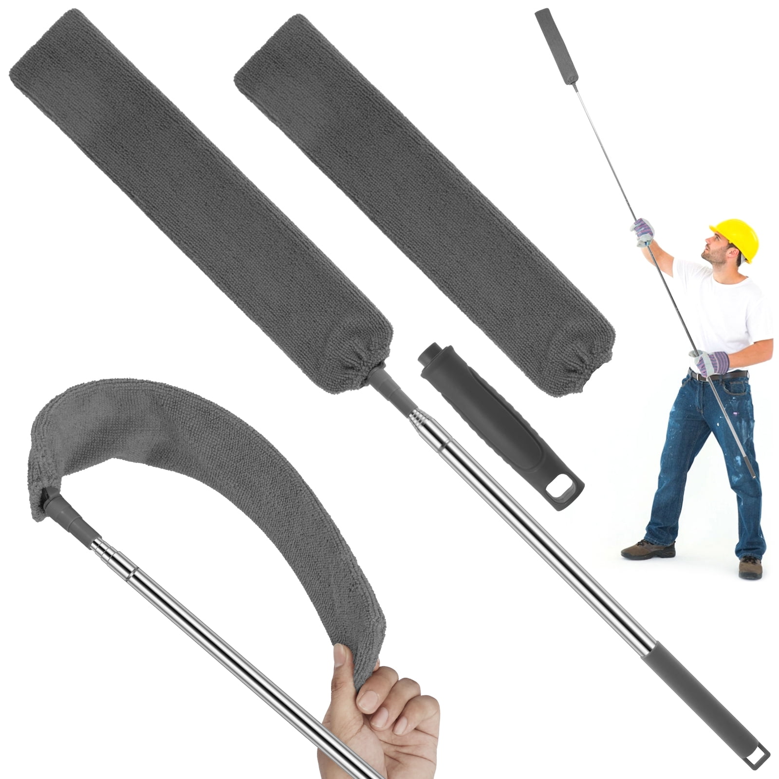 Adifare Gap Dust Cleaner Retractable Microfiber Gap Cleaning Duster ...