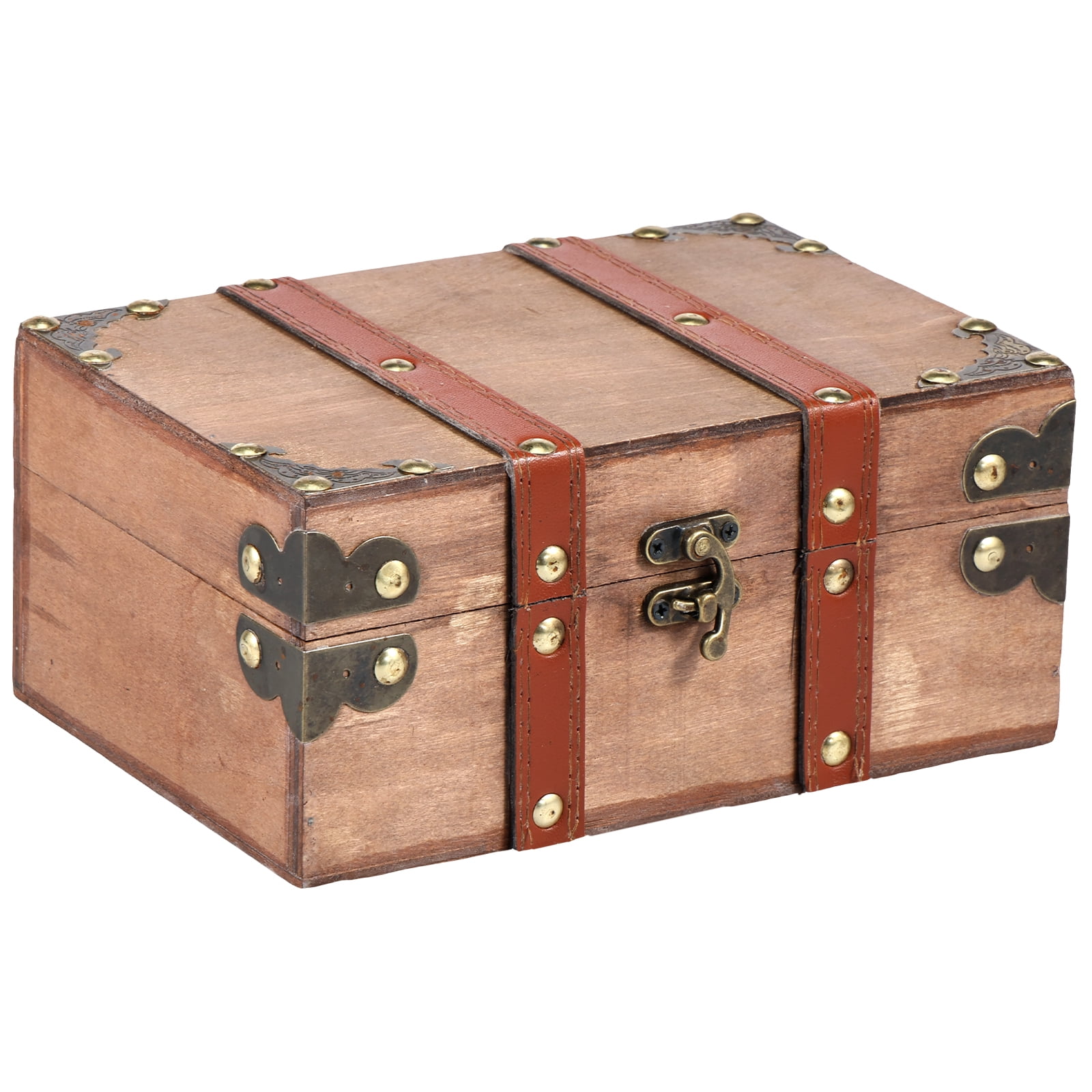Adifare Pirate Treasure Chest Vintage Treasure Chest Box Decorative ...
