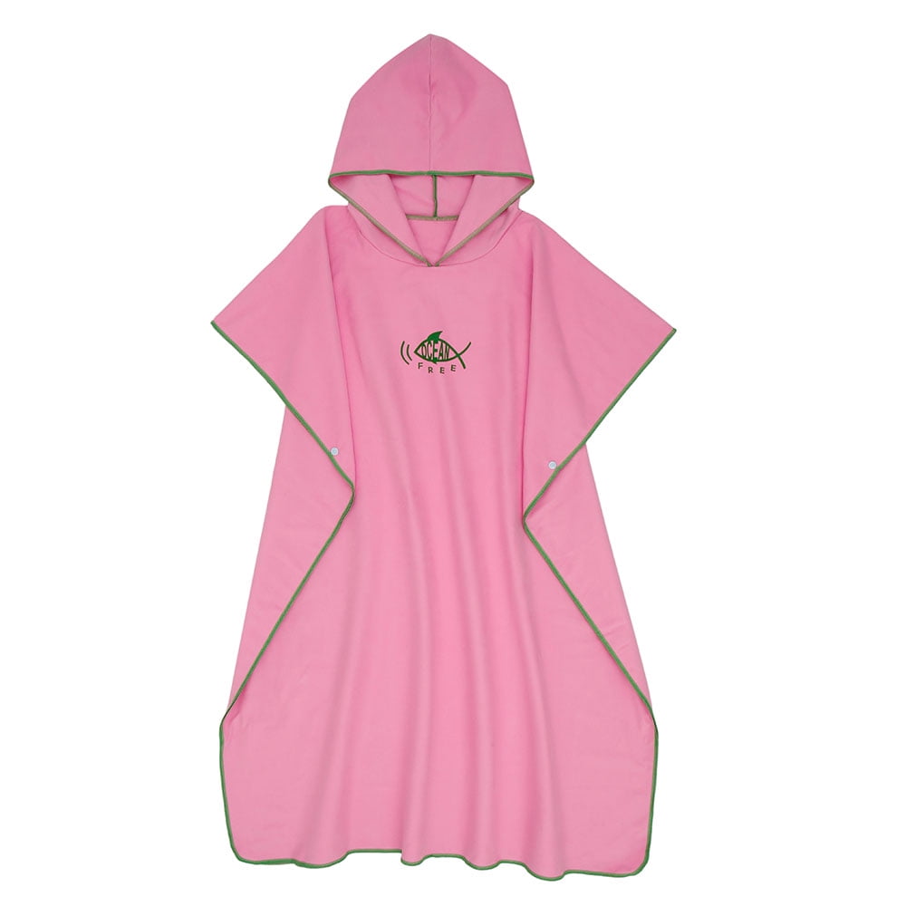 Adifare Robe Towel Changing Robe Towel Poncho Hooded Robe Quick Dry ...