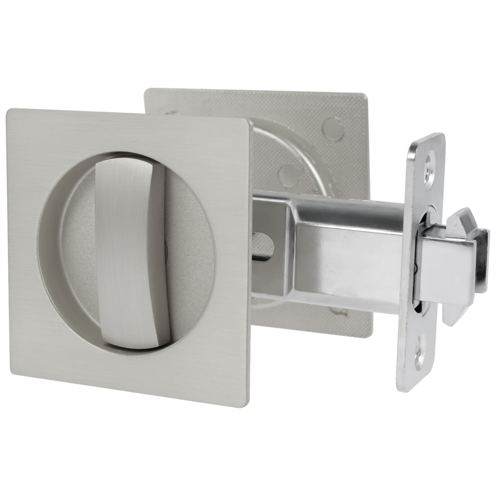 Adifare Square Pocket Door Lock Zinc Alloy Sliding Pocket Door Lock ...