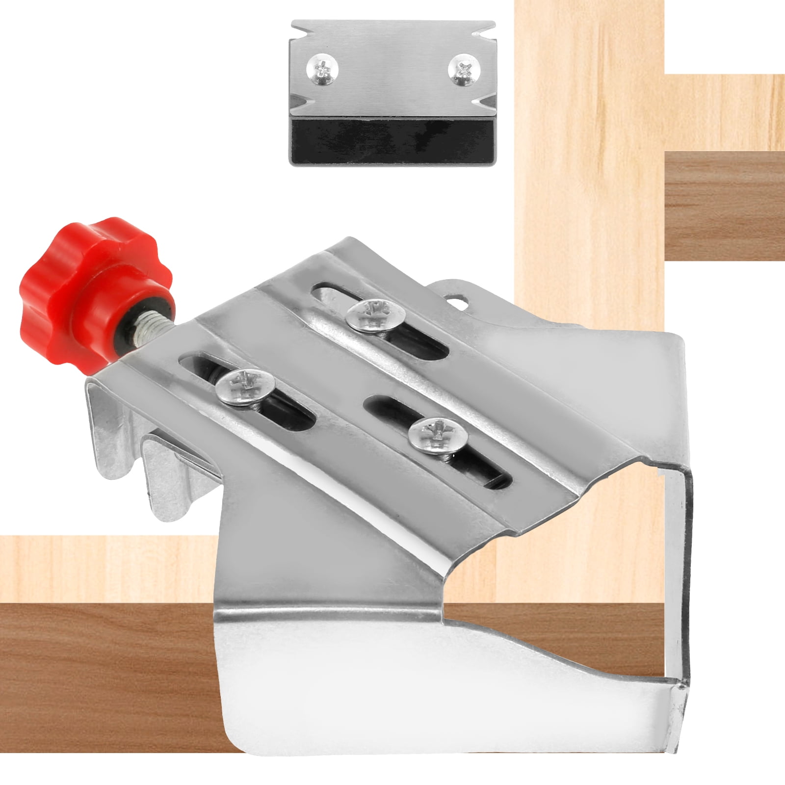 Adifare Stainless Steel Right Corner Clamp with Edge Trimmer 90 Degree ...