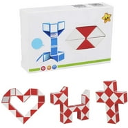 Yucurem Magic Ruler 24 Wedges Magic Snake Cube Twist Puzzles Kids Toys ...