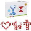 TiokMc Fidget Snake Cubes 10 Pack, Sensory Twist Puzzle Toys for Kids ...