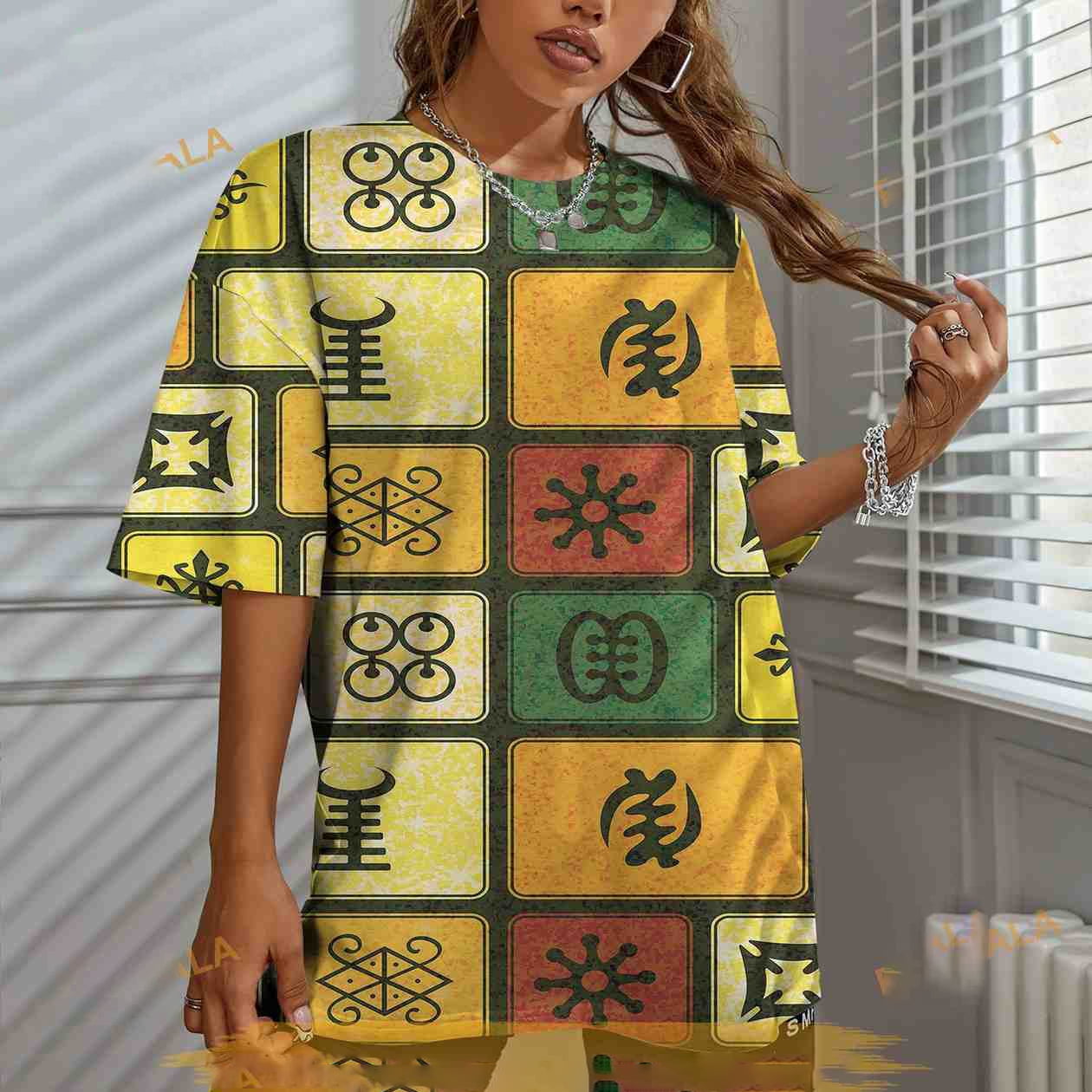Adinkra 3D Shirt - Walmart.com