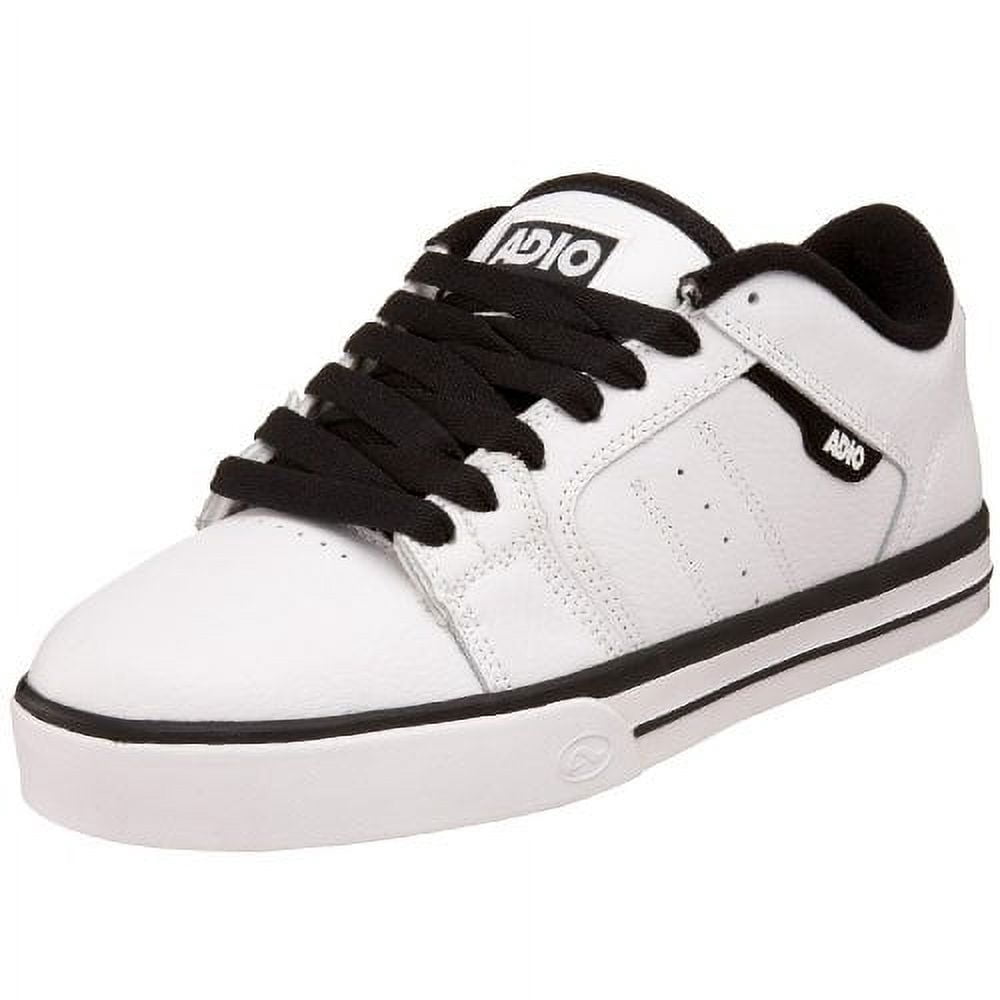 Adio Men's Crane Sneaker, White/Black, Casual & Dress Shoes - Walmart.com