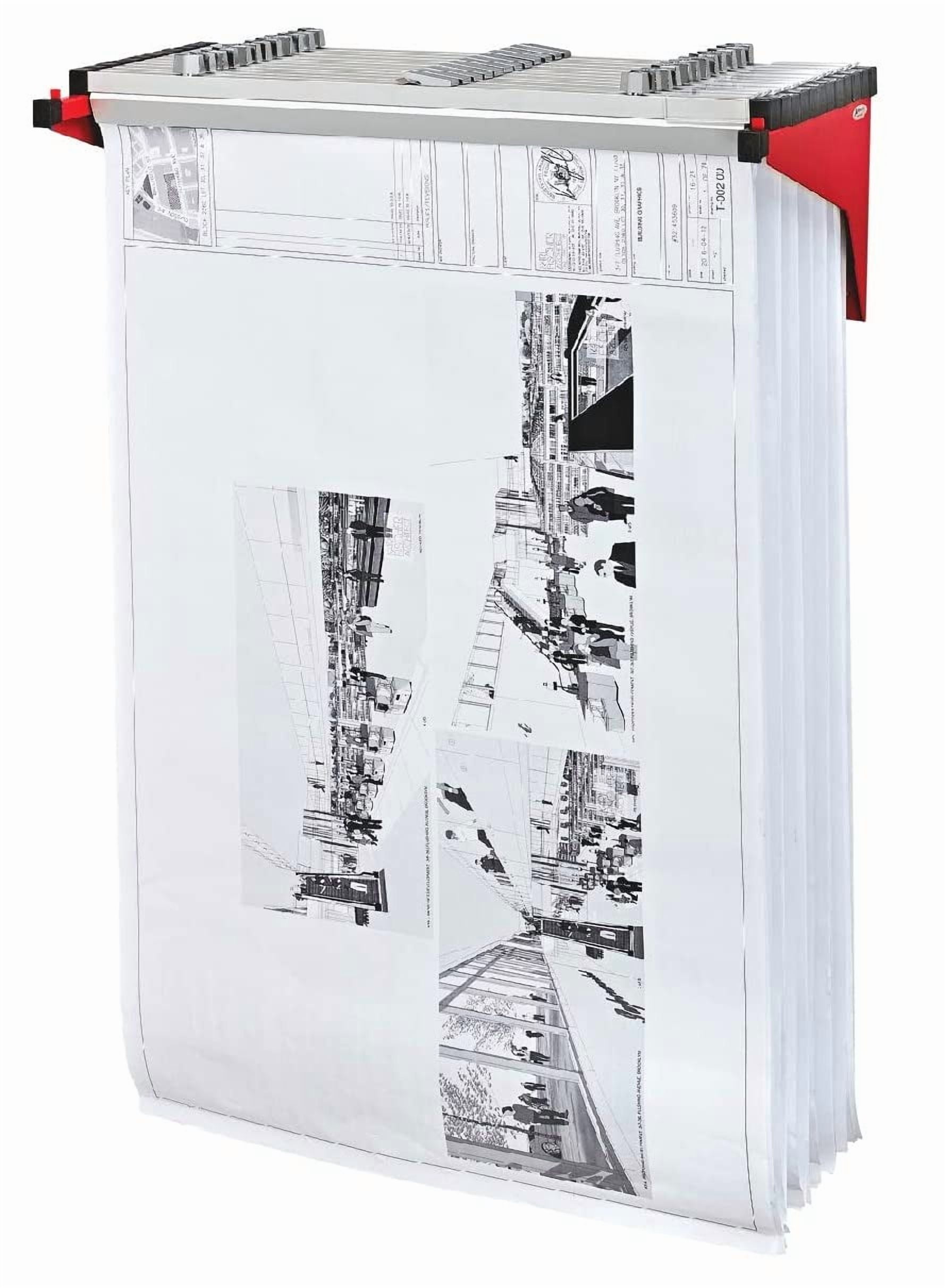 Adir Blueprint Wall Rack - Blueprint Plans Organizer and Construction ...