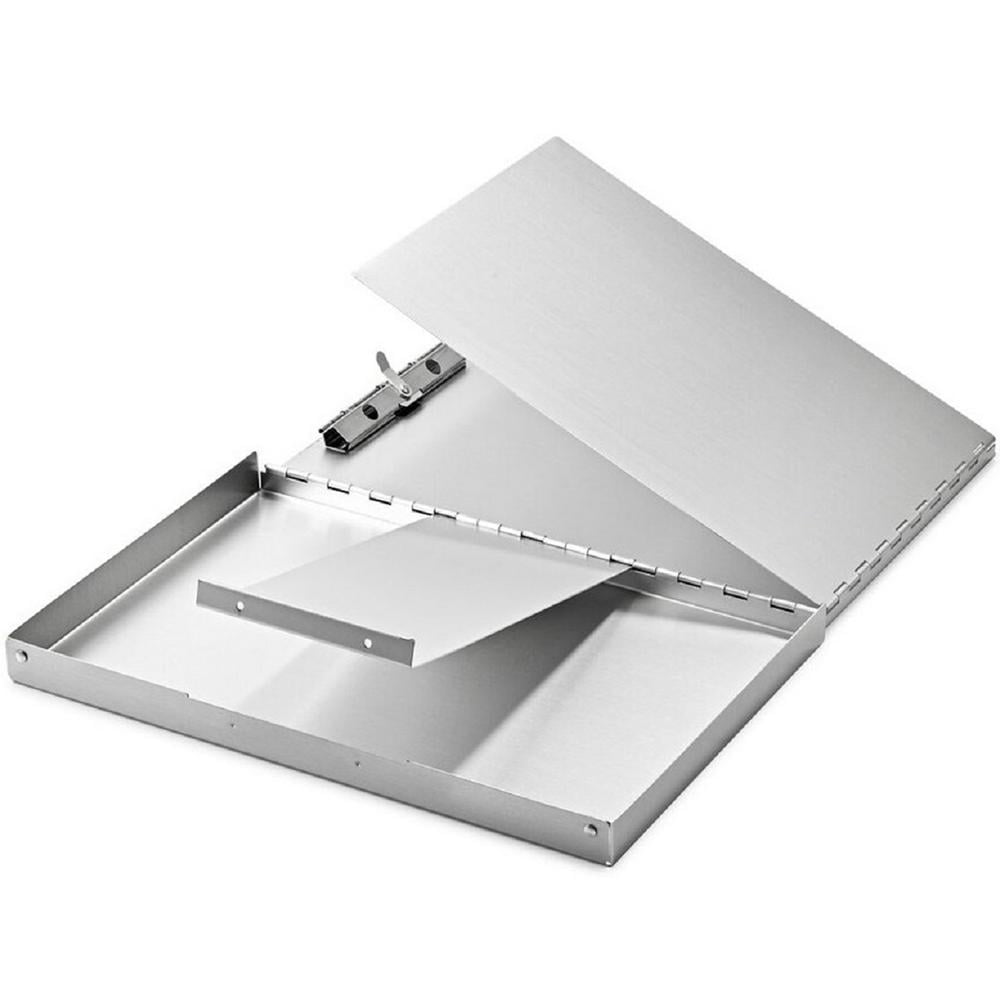 AdirOffice Aluminum 9 in x 12 in Snap Down Form Holder Clipboard ...
