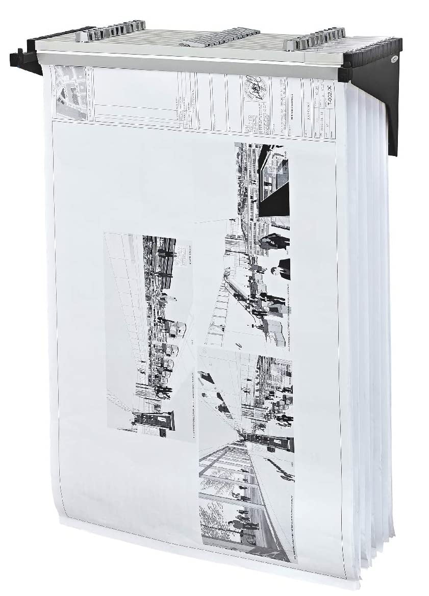 AdirOffice Blueprint Wall Rack - Blueprint Plans Organizer - Poster ...