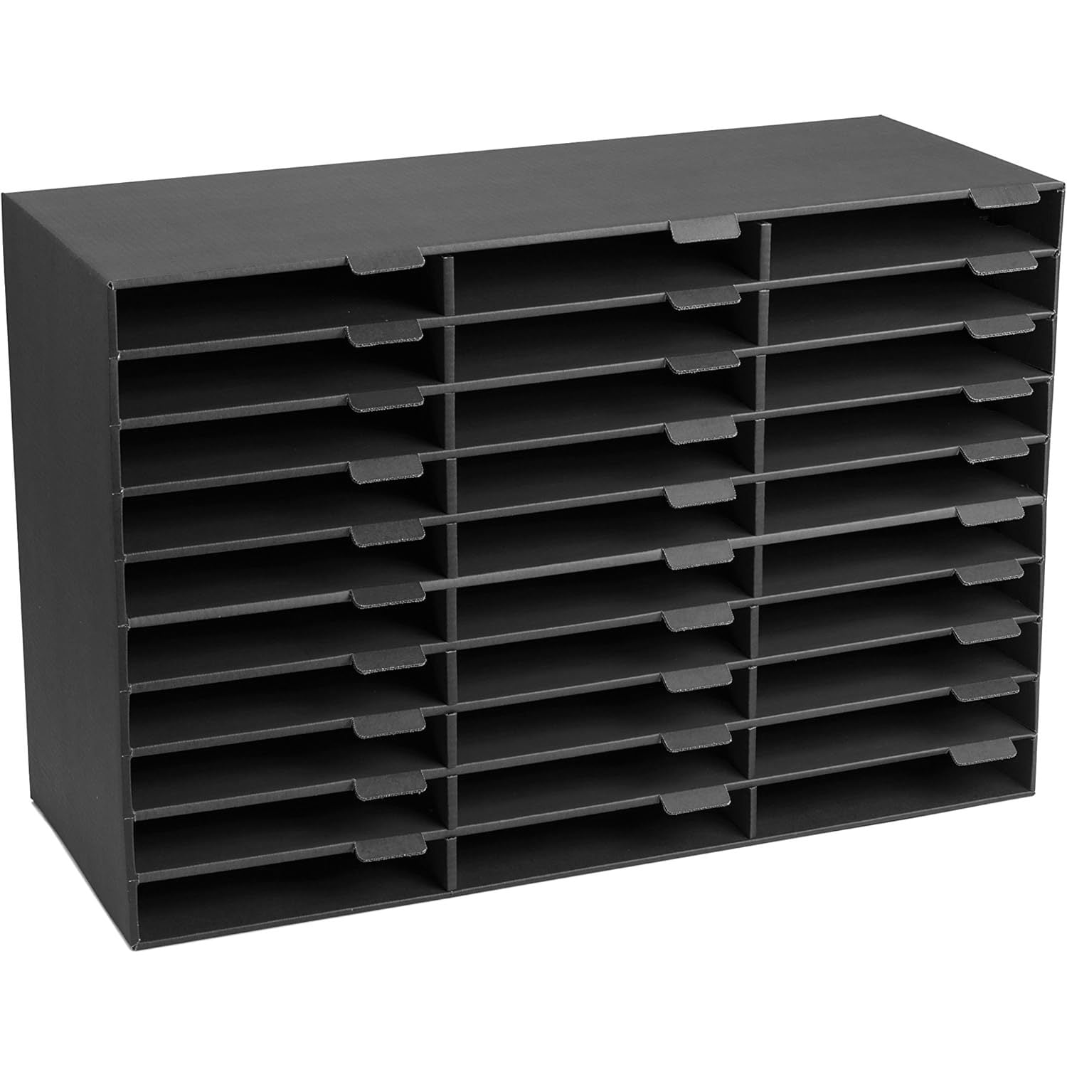 AdirOffice Cardboard Classroom Mailbox, and Office Mail Organizer with ...