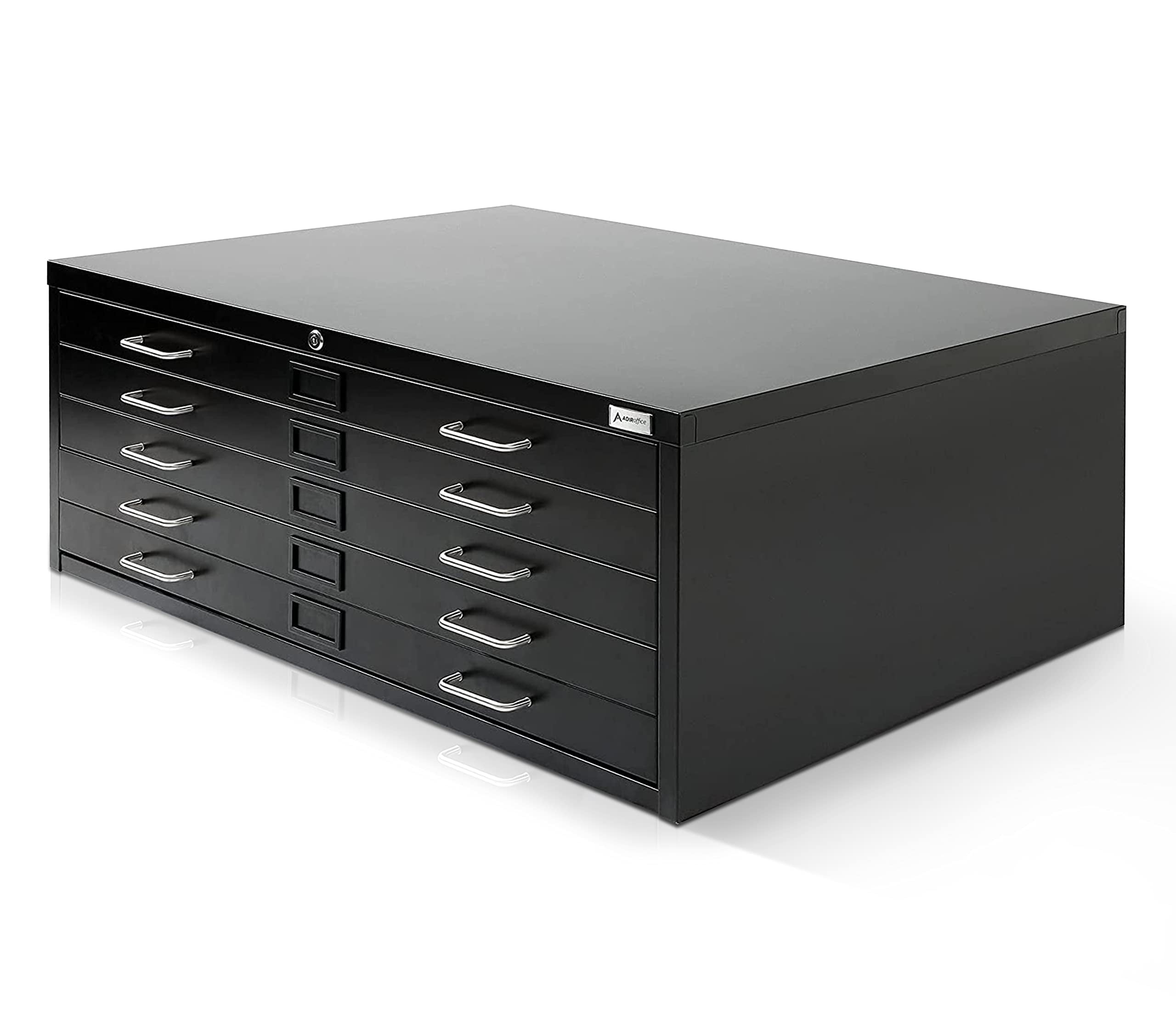 AdirOffice Flat File Cabinet - Heavy Duty 5-Drawer Blueprint Sheets ...