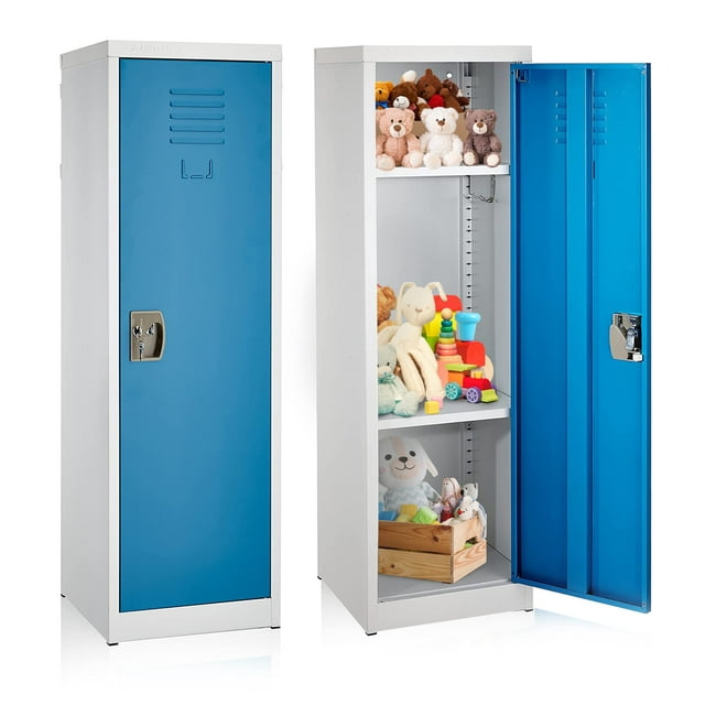 AdirOffice Kids Steel Metal Storage Locker - for Home & School - with ...
