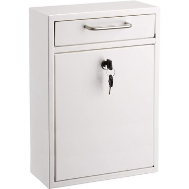 Mail Boss Locking Security Drop Box - Walmart.com