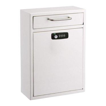 Locking Wall Mount Mailbox (Medium) - Walmart.com