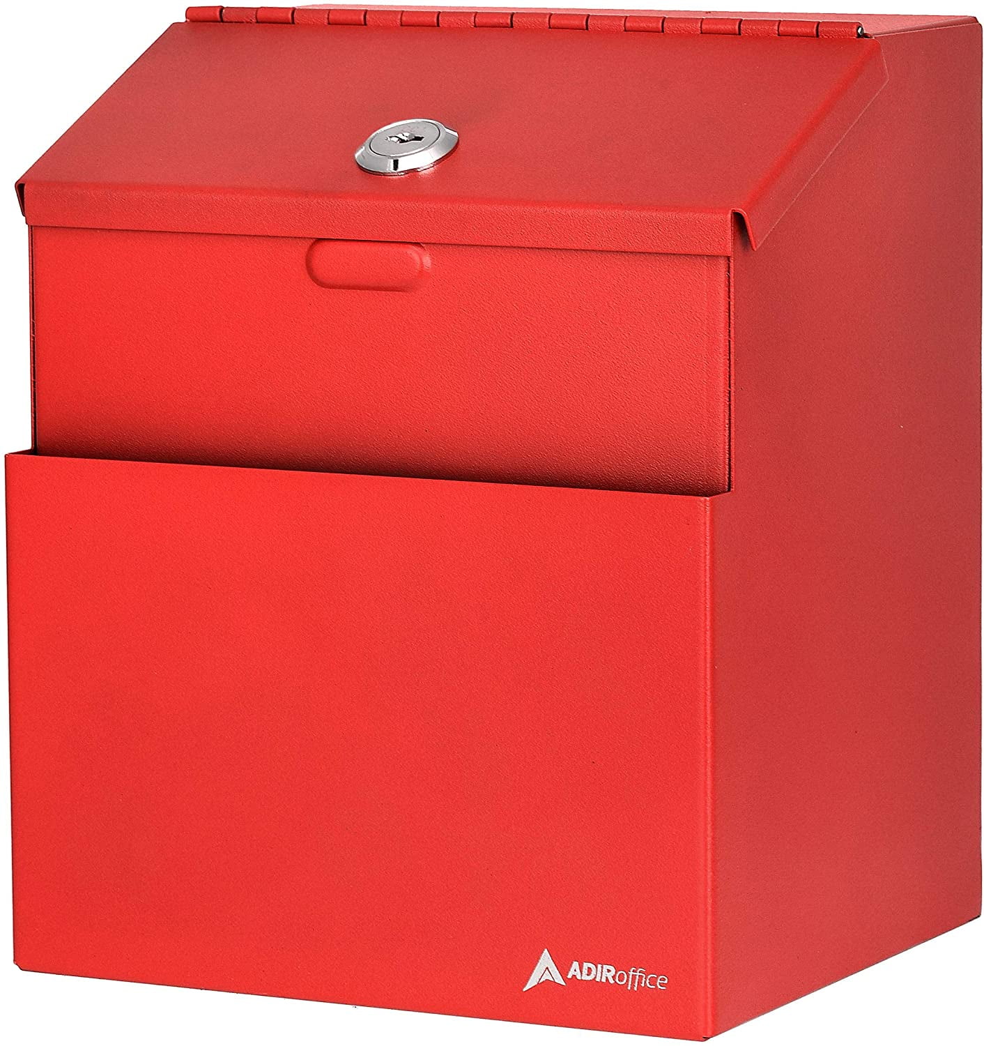 AdirOffice Steel Suggestion Donation And Mail Box Wall Mountable Drop ...