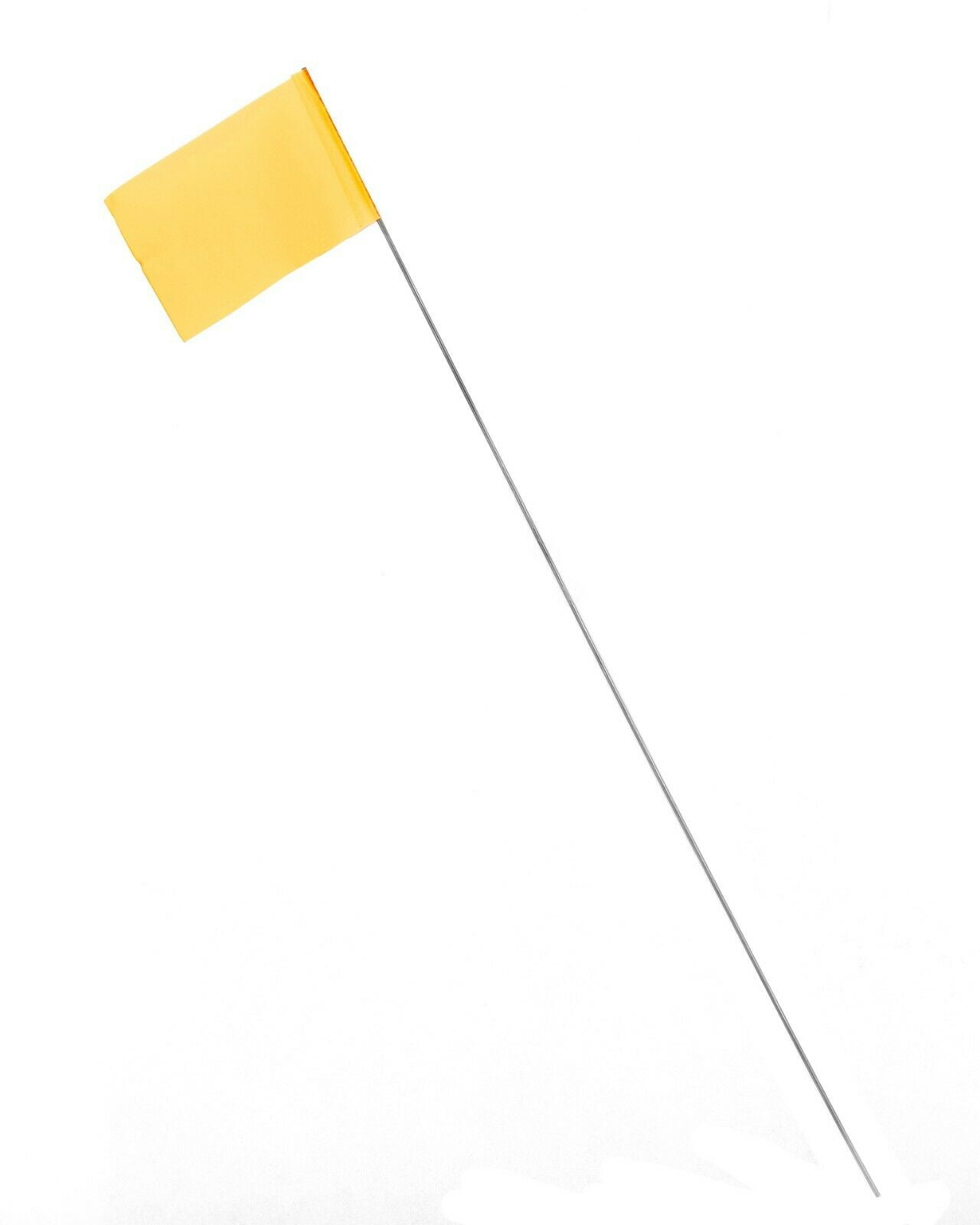 AdirPro 3" x 2" PVC Glo-Yellow Stake Outdoor Flag (100 Pack) - Walmart.com