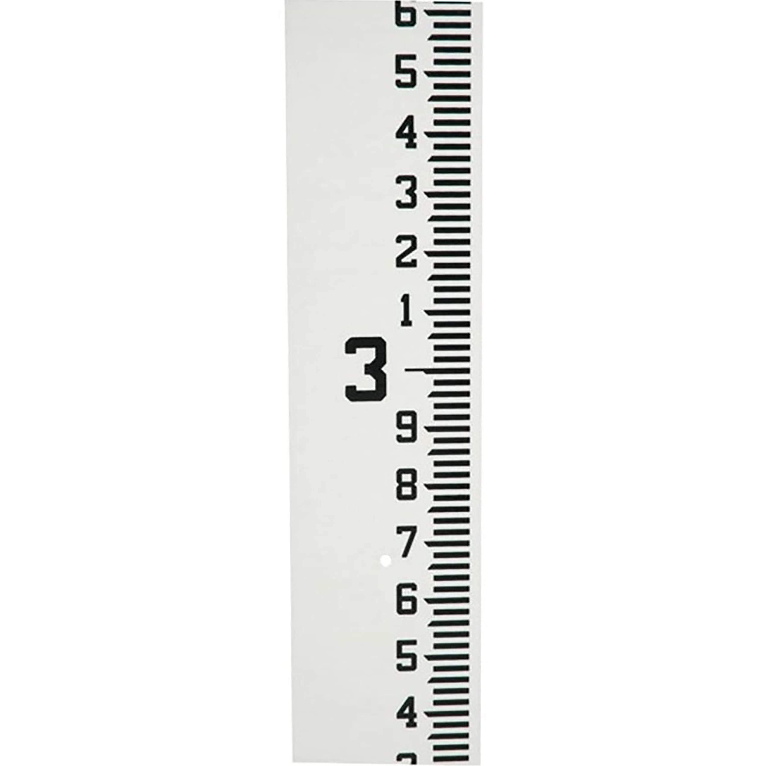 AdirPro 4" Wide Stream Gauge - Heavy Duty Staff Gauge - All Weather ...