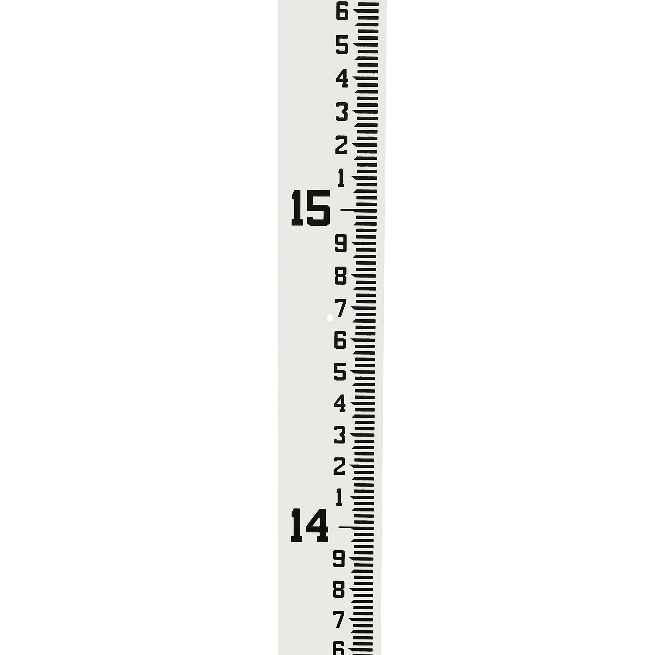 AdirPro 4" Wide Stream Gauge - Heavy Duty Staff Gauge - All Weather ...