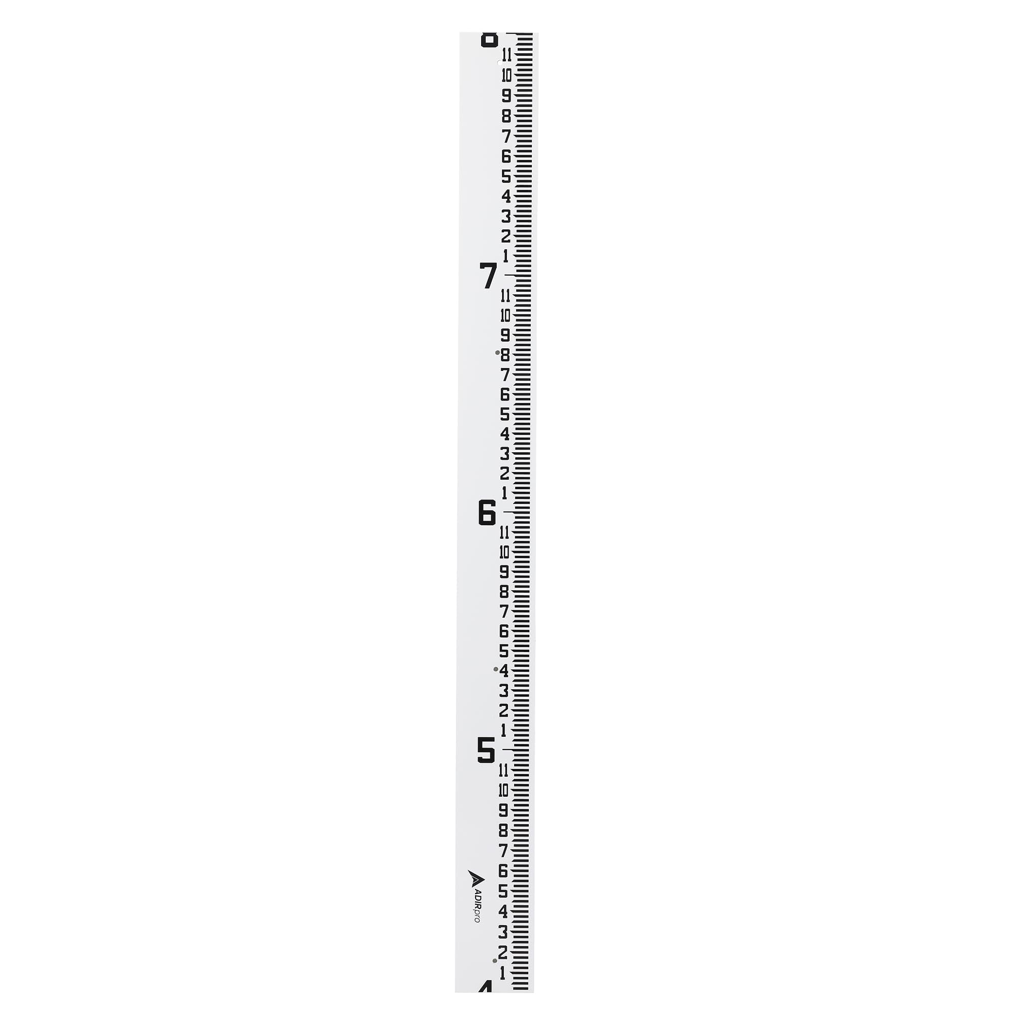 AdirPro 4" Wide Stream Gauge - Heavy Duty Staff Gauge - All Weather ...