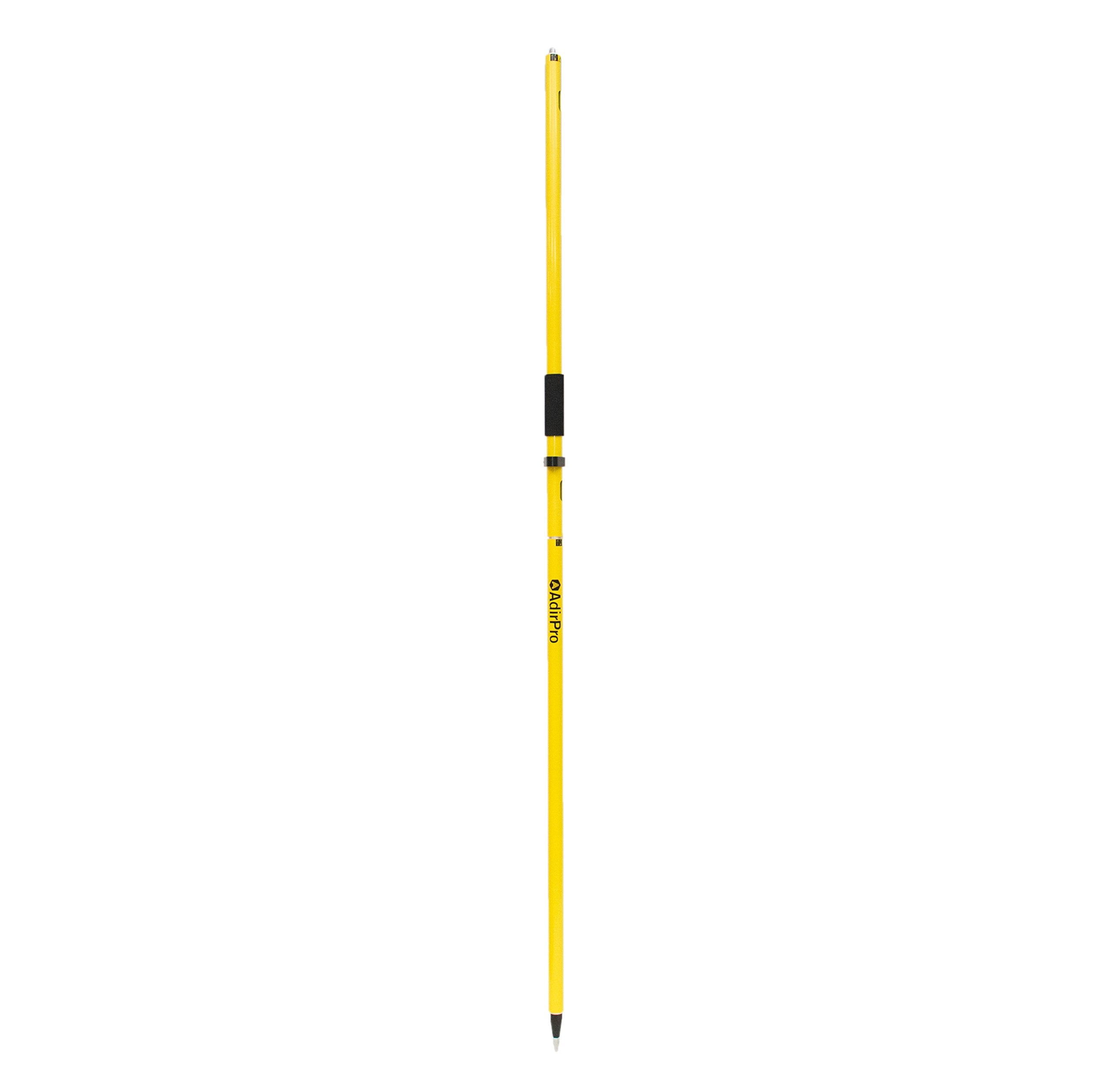 AdirPro Aluminum GPS Rover Rod – 2m 2-Piece Design GPS Pole for Land ...