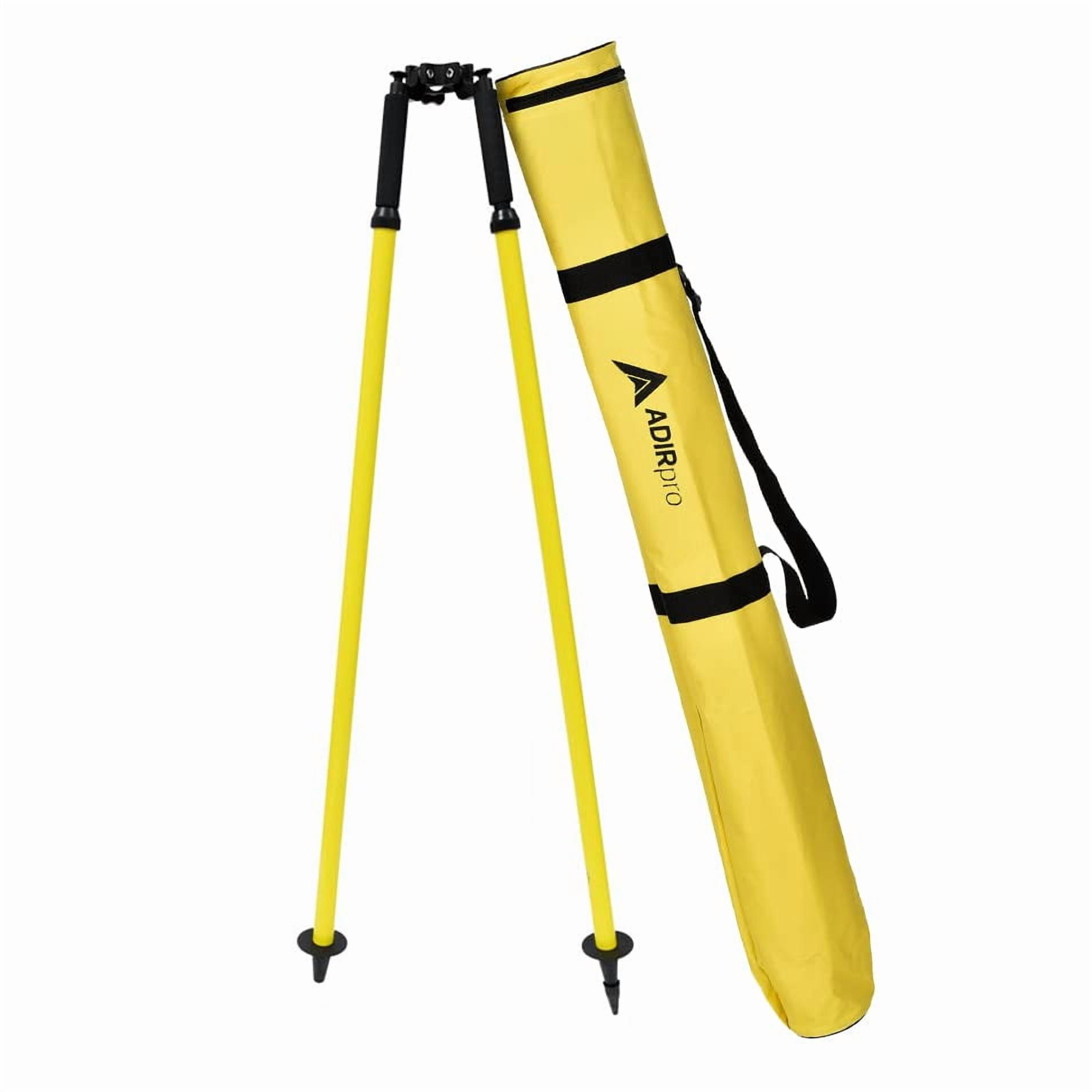 AdirPro Prism Pole Bipod – Aluminum Range Pole Bipod - Monopod for ...