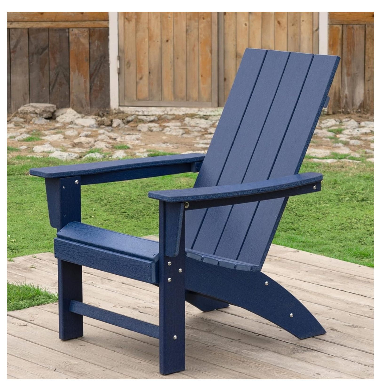 Adirondack Chair Weather Resistant Chairs HDPE Outdoor Adirondack Chair ...