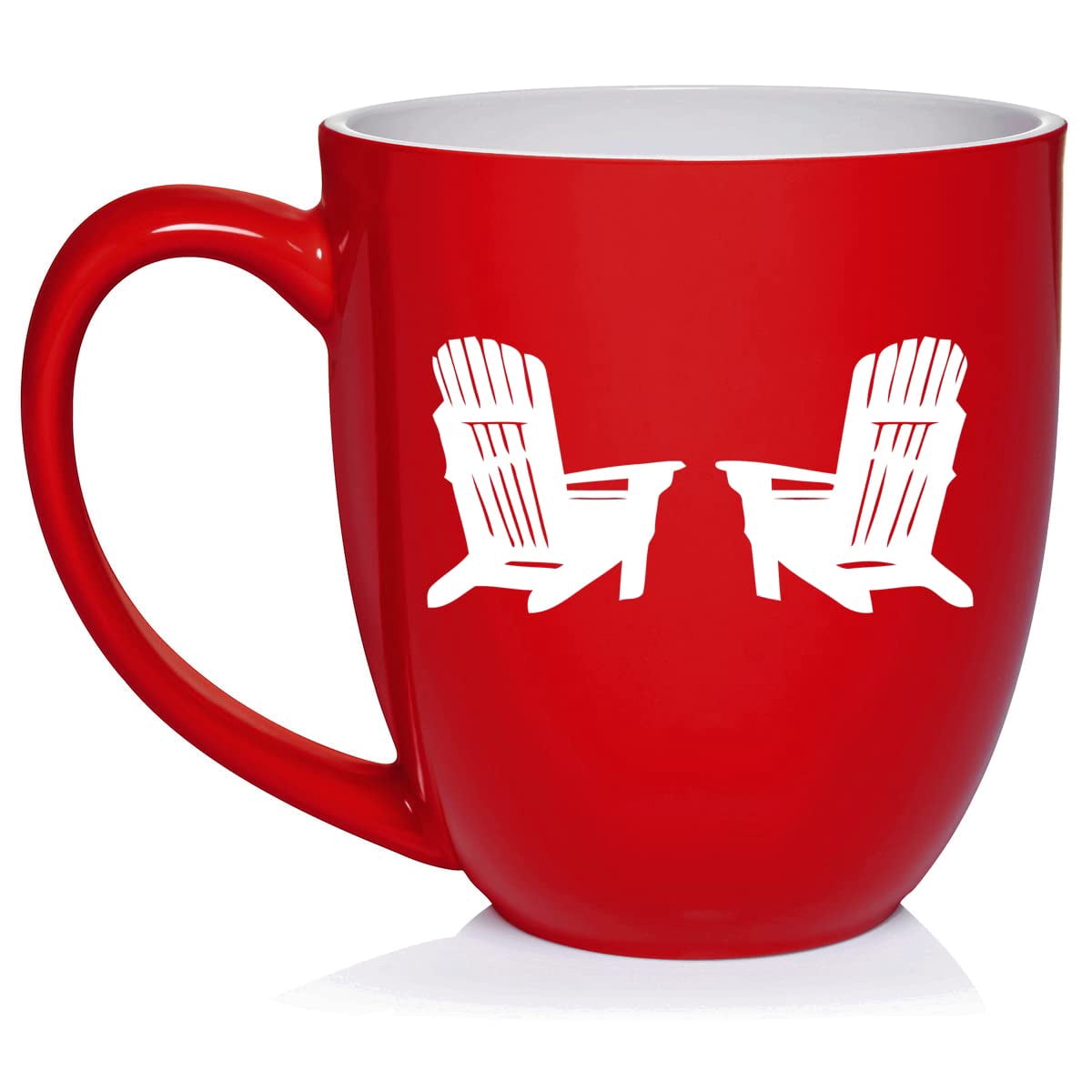 Adirondack Chairs Ceramic Coffee Mug Tea Cup Gift for Her, Him, Friend ...