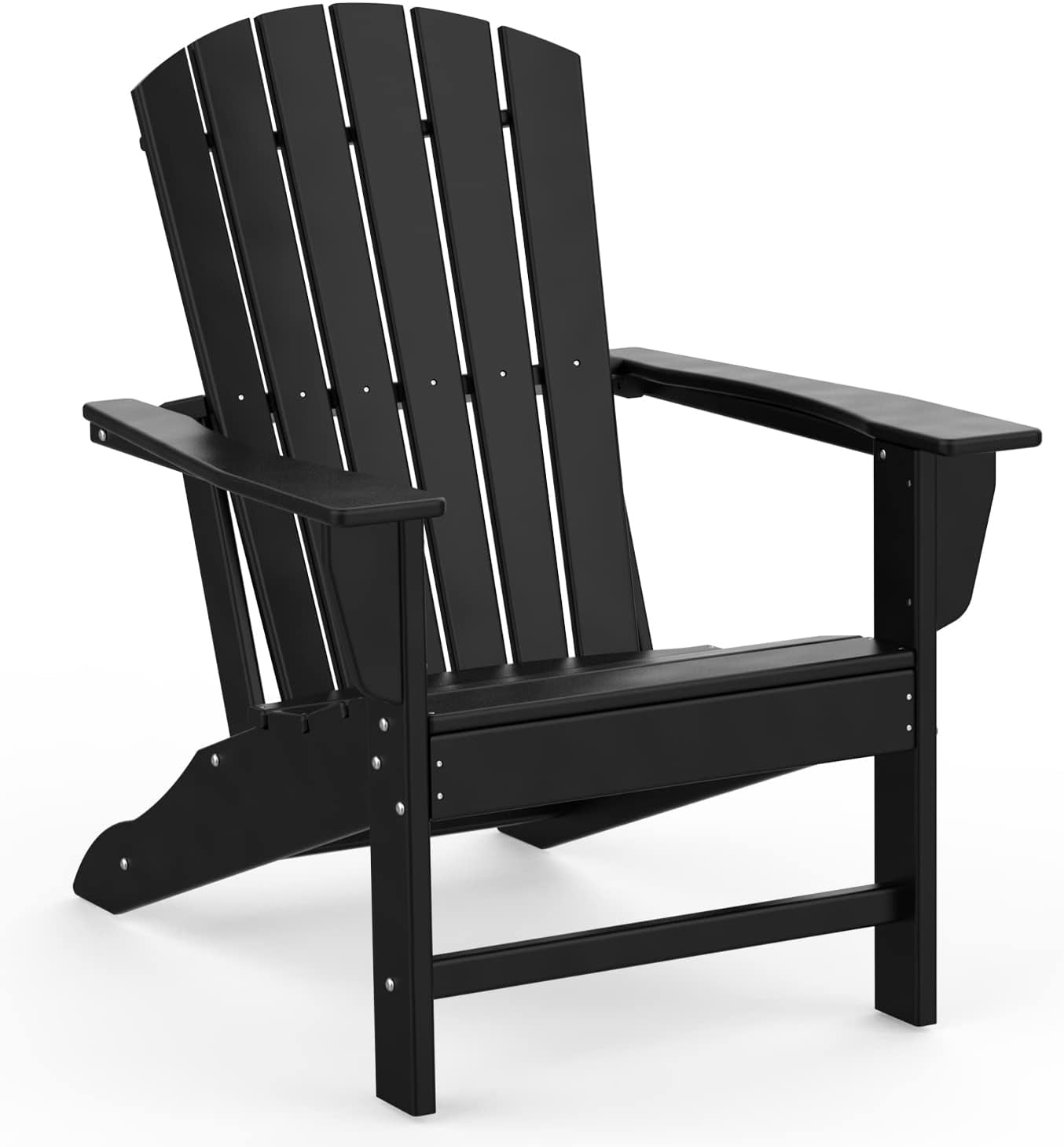 Adirondack Chairs Set of 2 | HDPE Plastic | Oversized Fire Pit Chair ...