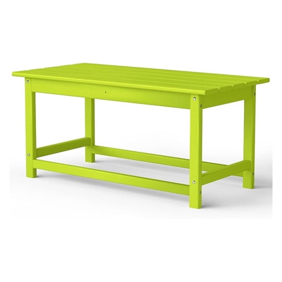 Adirondack Conversation Table, HDPE Outdoor Drink Weather Resistant ...