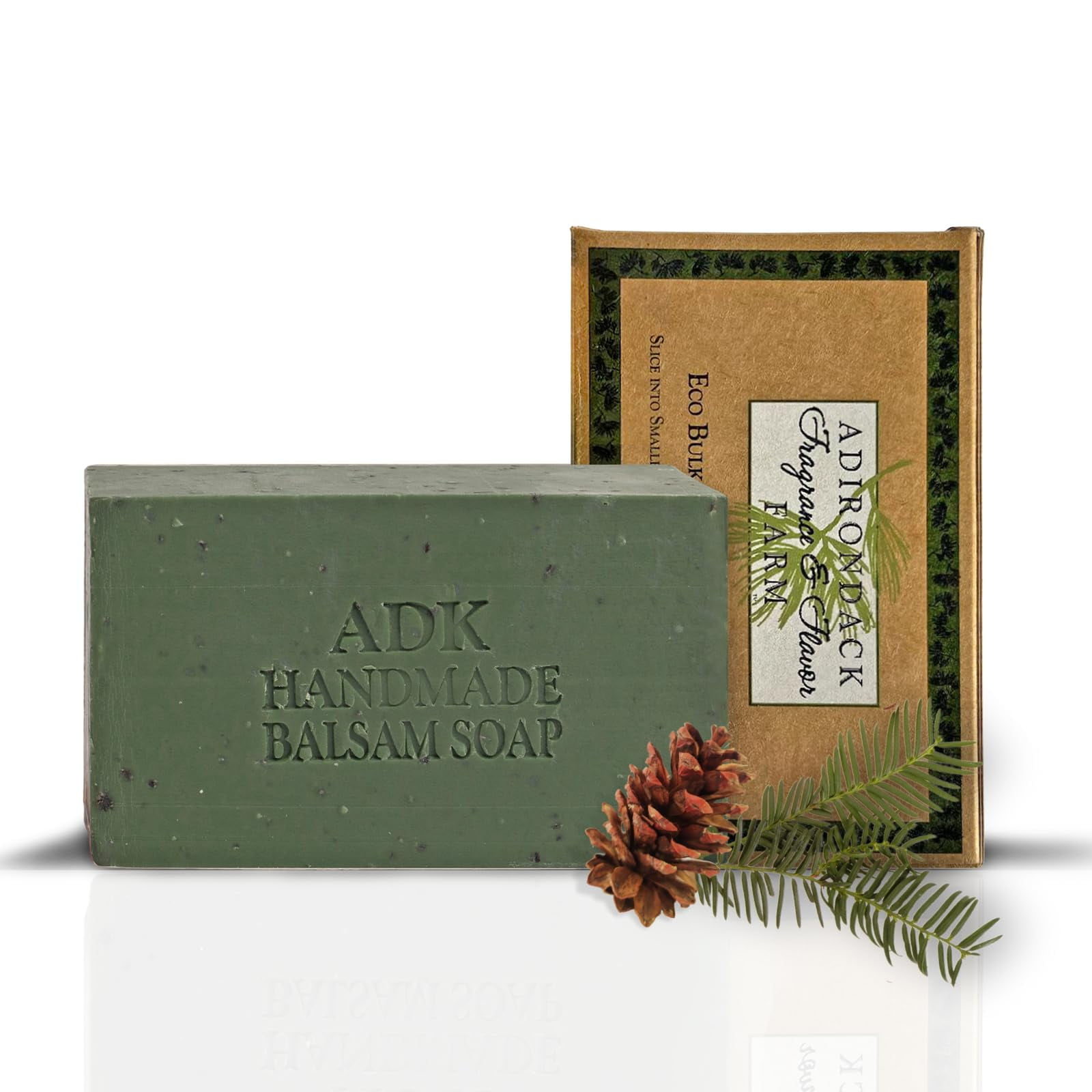 Adirondack Fragrance & Flavor IRF13 Farm ADK Natural Balsam Soap Bar 16 ...