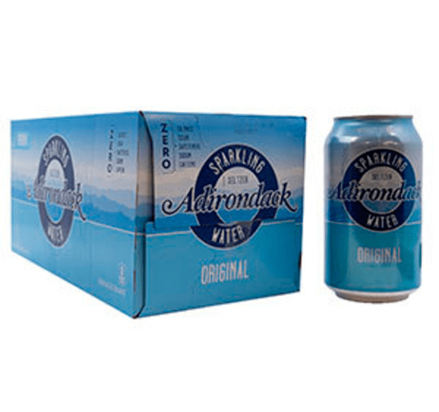 Adirondack Original Sparkling Seltzer Water, 8 Count Carton 12 fl. oz ...