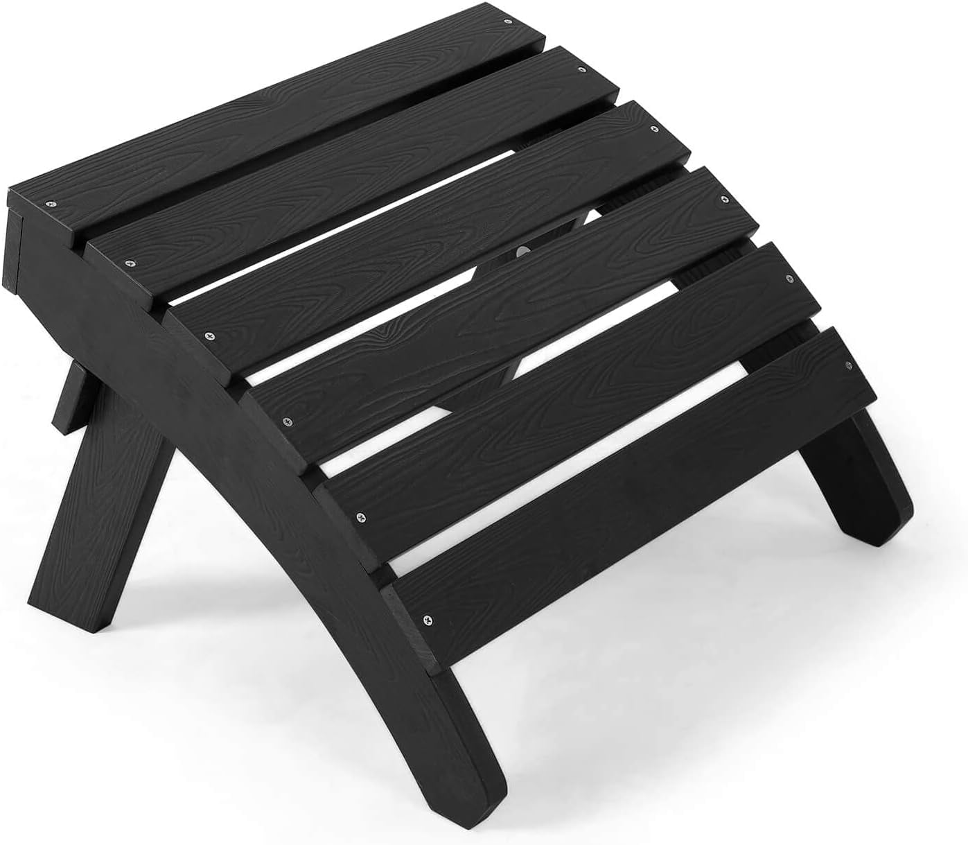 Adirondack Ottoman, Plastic Folding Adirondack Footstool, All Weather ...