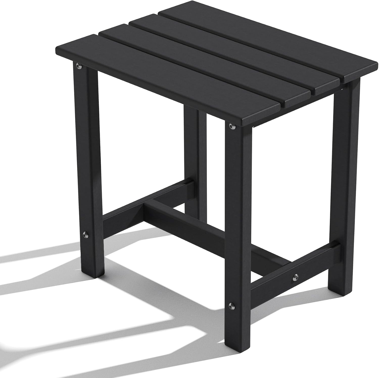 Adirondack Outdoor Side Table, Weather-Resistant/Easy Maintenance Patio ...