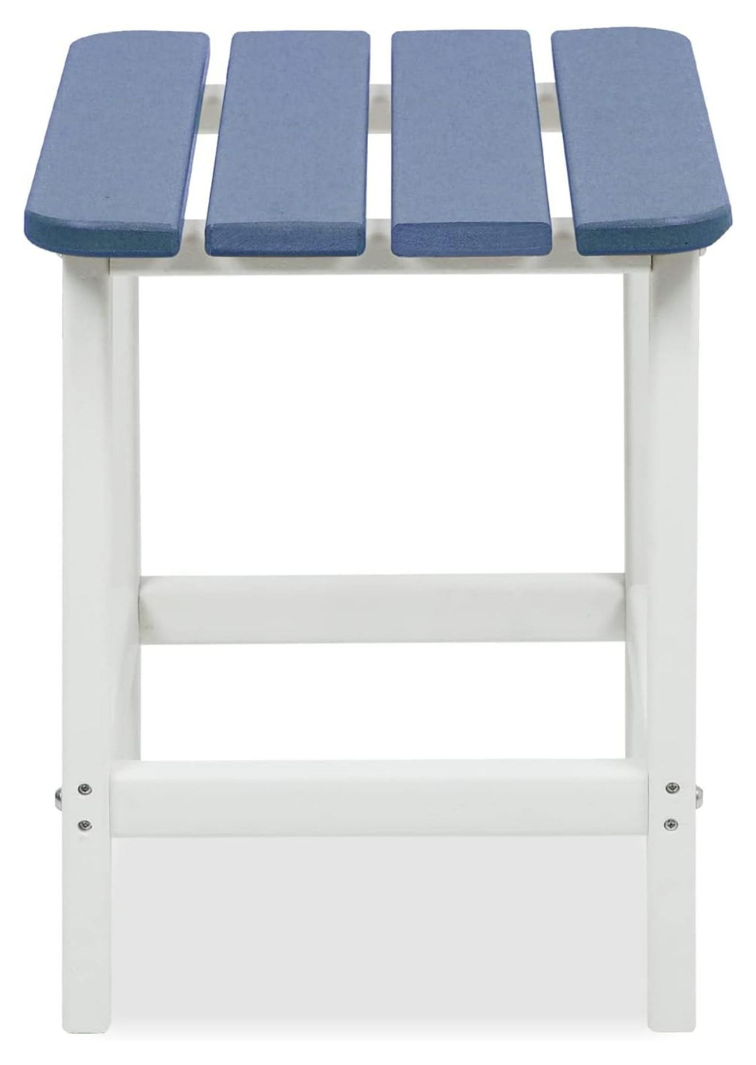 Adirondack Side Table, 19'' HDPE End Table, Weather Resistant, Easy ...