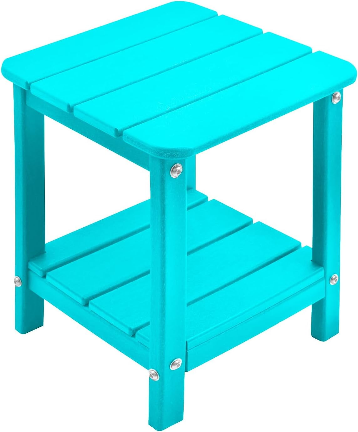 Adirondack Small Outdoor Side Table Patio End Tables for Outside ...