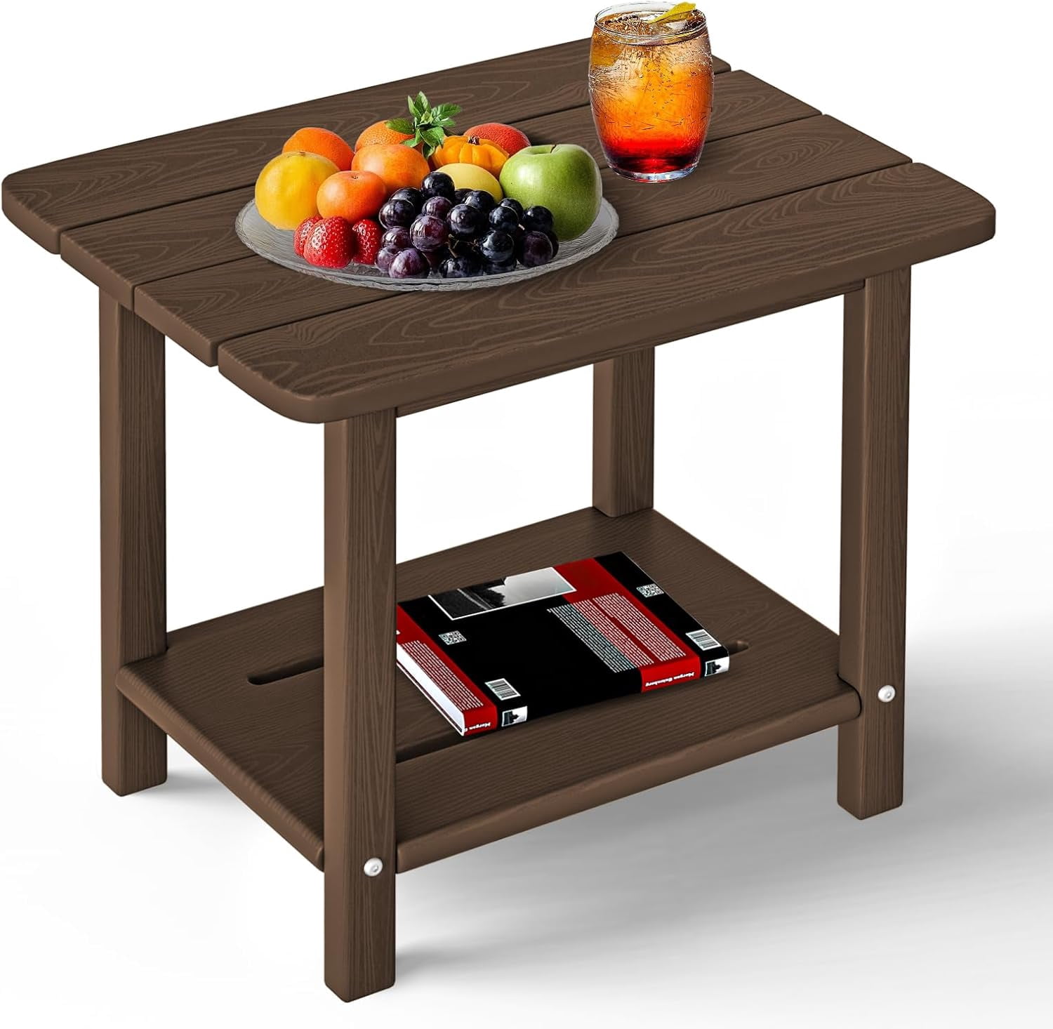 Adirondack Square Side Table - 18.4