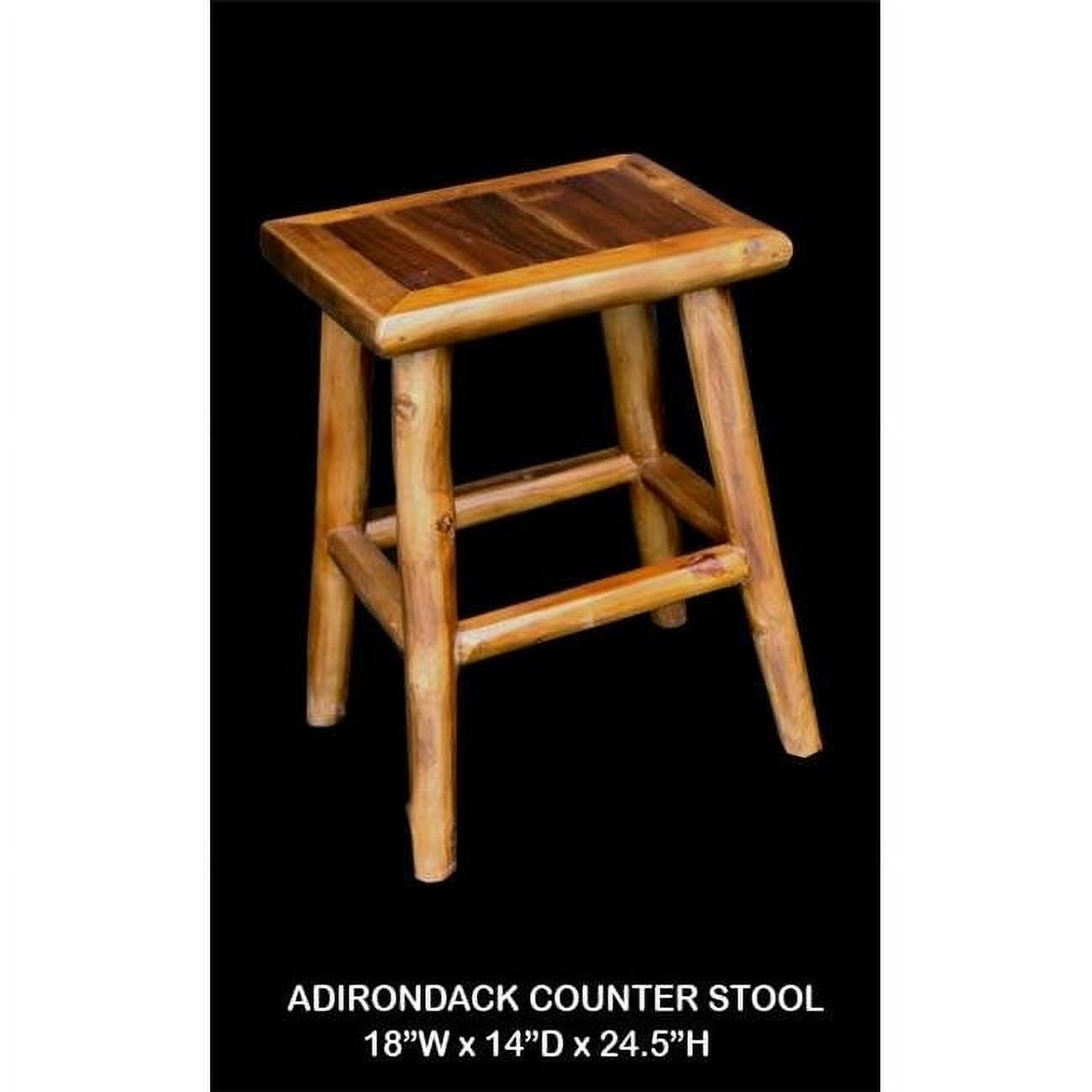 Adirondack Teak Counter Stool - Walmart.com