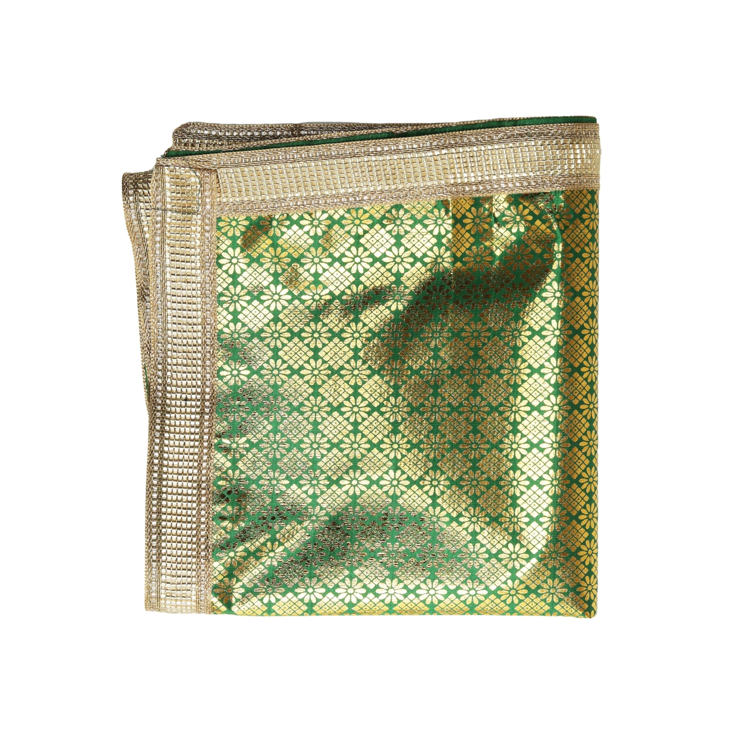 Decorative Backdrop Puja Cloth Chunari (Size :- 40 Inches x 18 Inches ...