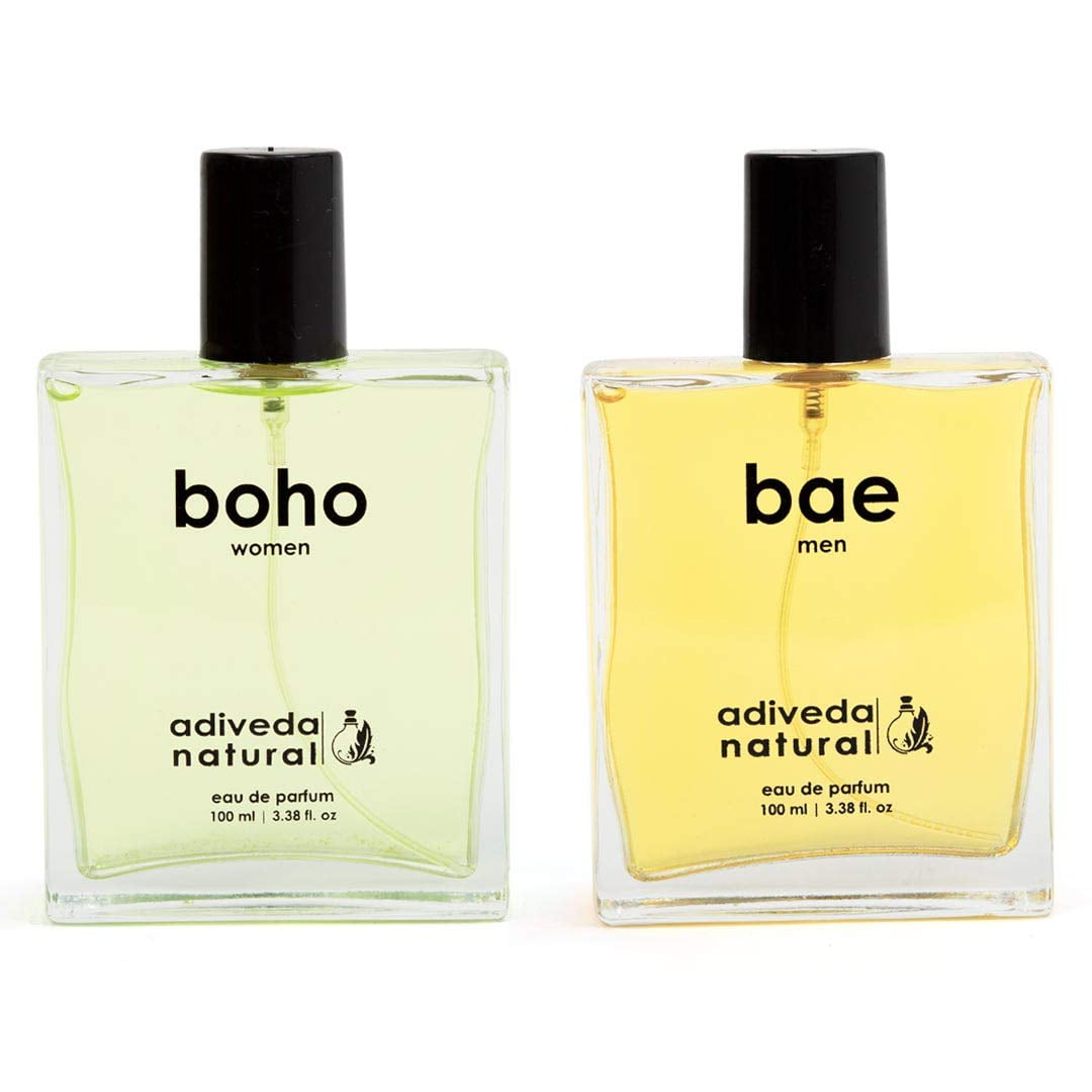 Adiveda Natural Bae Men & Boho Women Eau De Parfum Combo Pack Of 2X ...