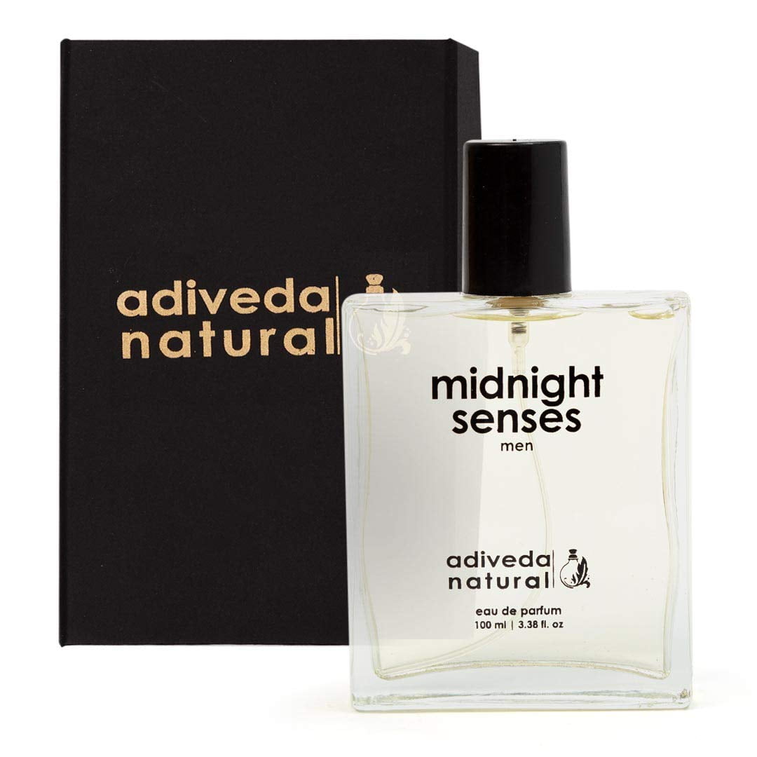 Adiveda Natural Midnight Senses Eau De Parfum For Men 100ml, 3.4 Fl.oz ...
