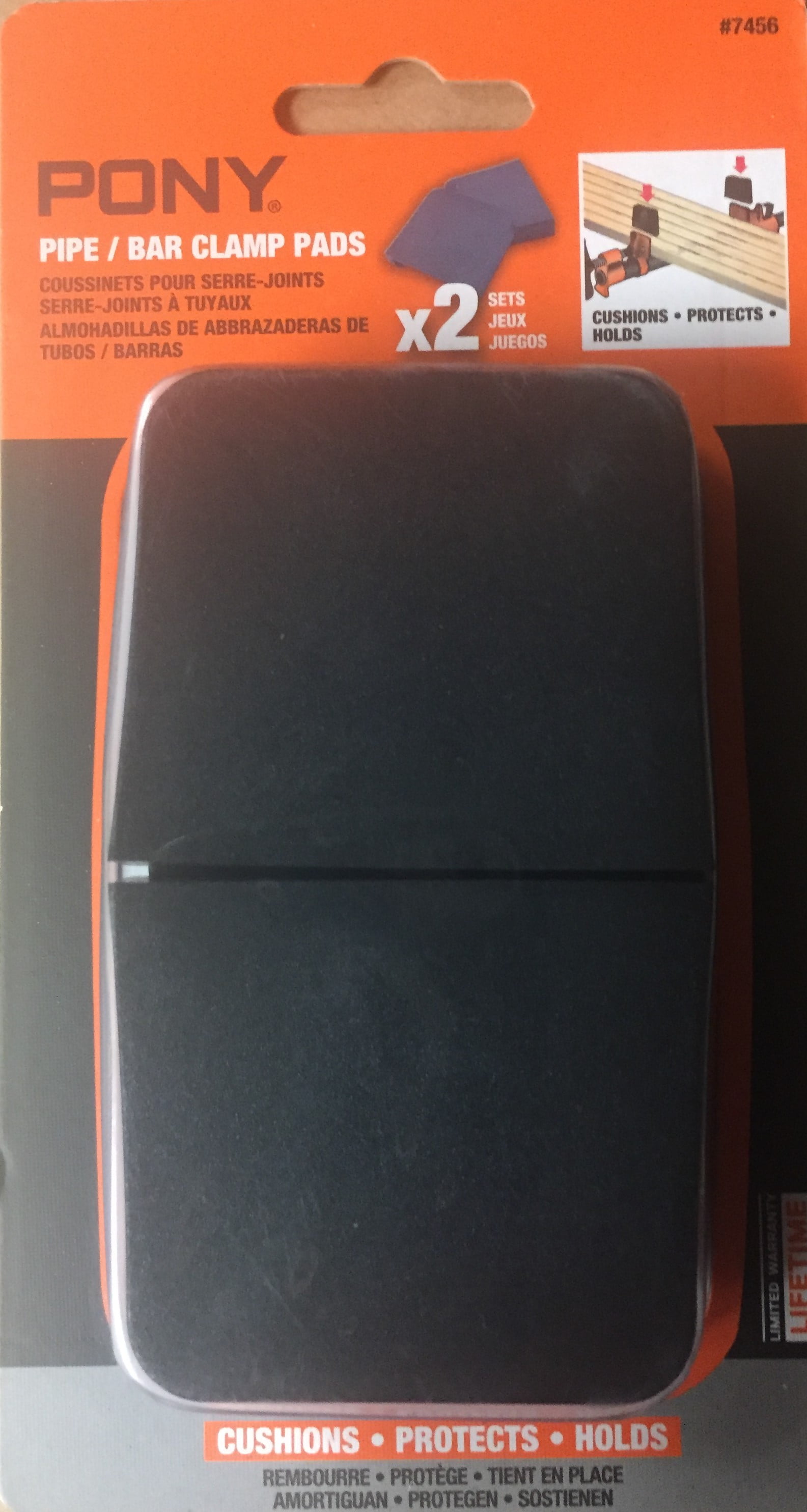 Adj Bar Clamp Pads Adjustable Clamp Bar and Pipe Clamps 7456 ...