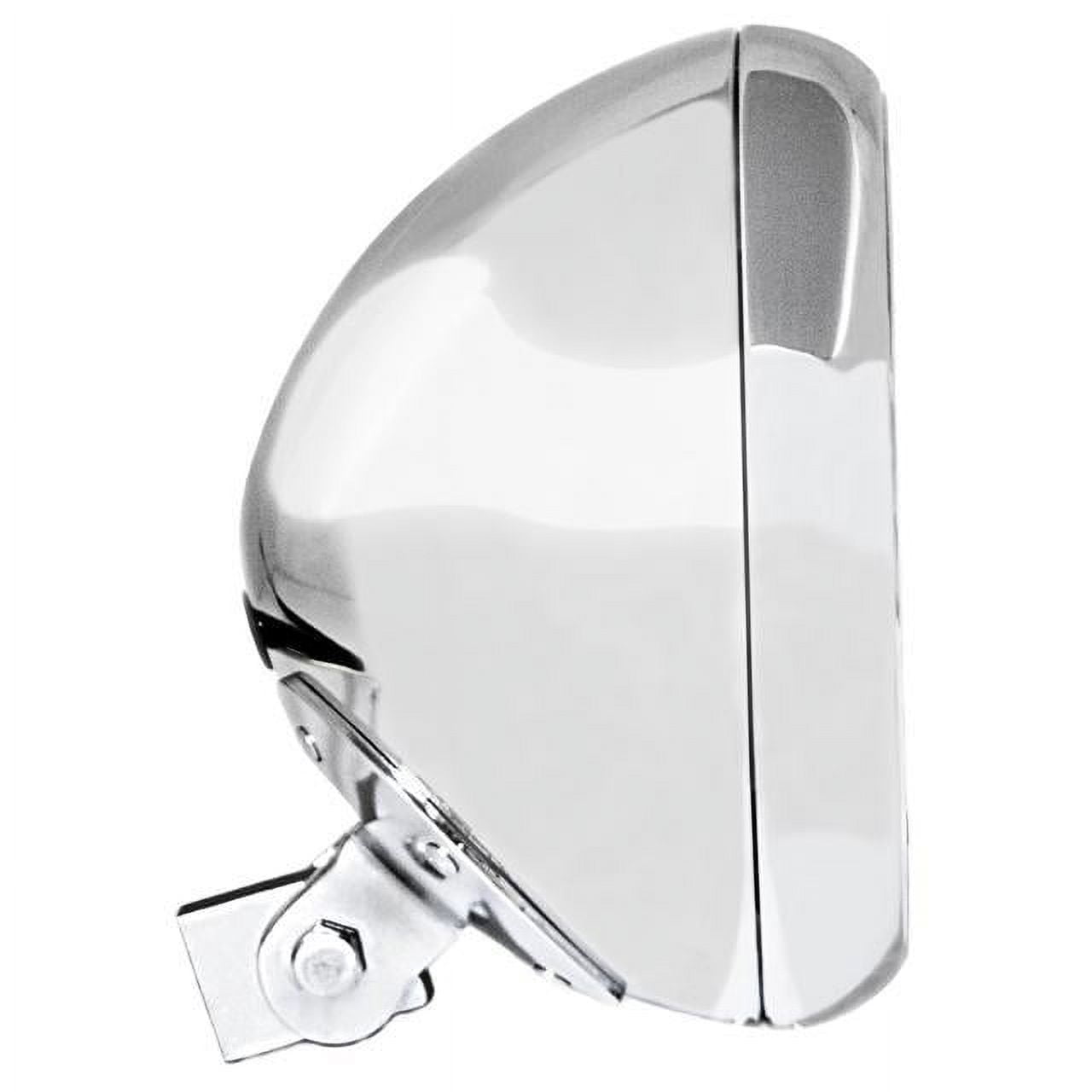 In Pro Car Wear 7 in. Smooth Headlight Bucket Chrome Universal Bucket ...