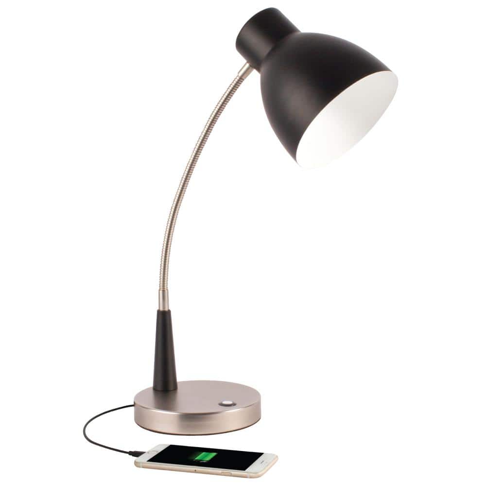 Adjust 22 in. Black LED Desk Lamp - Walmart.com