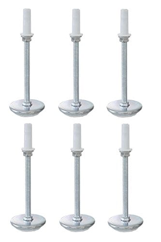 Adjust-A-Glide 5" Inch Legs Adjustable Height Threaded Bed Frame Glides ...