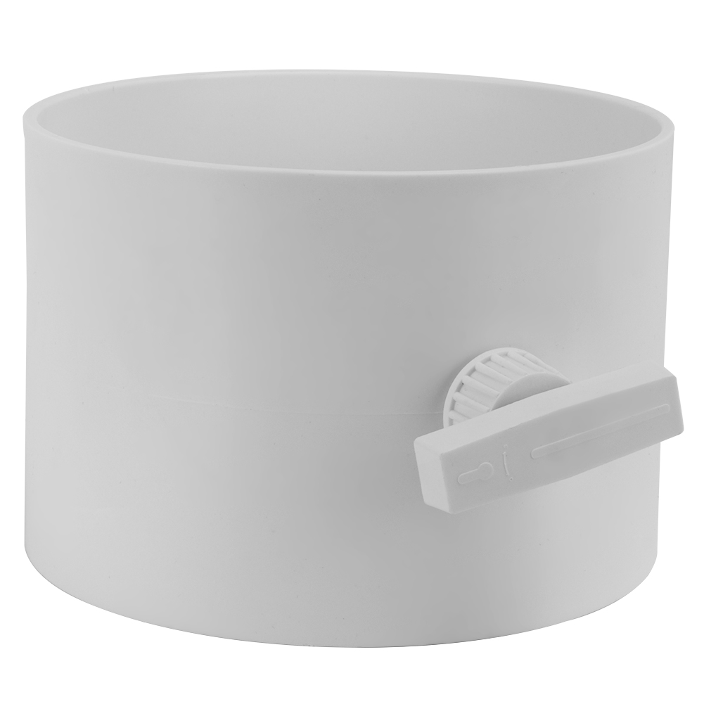 Adjust Air Volume with Check Valve Function 200mm PVC Pipe Air Flow ...