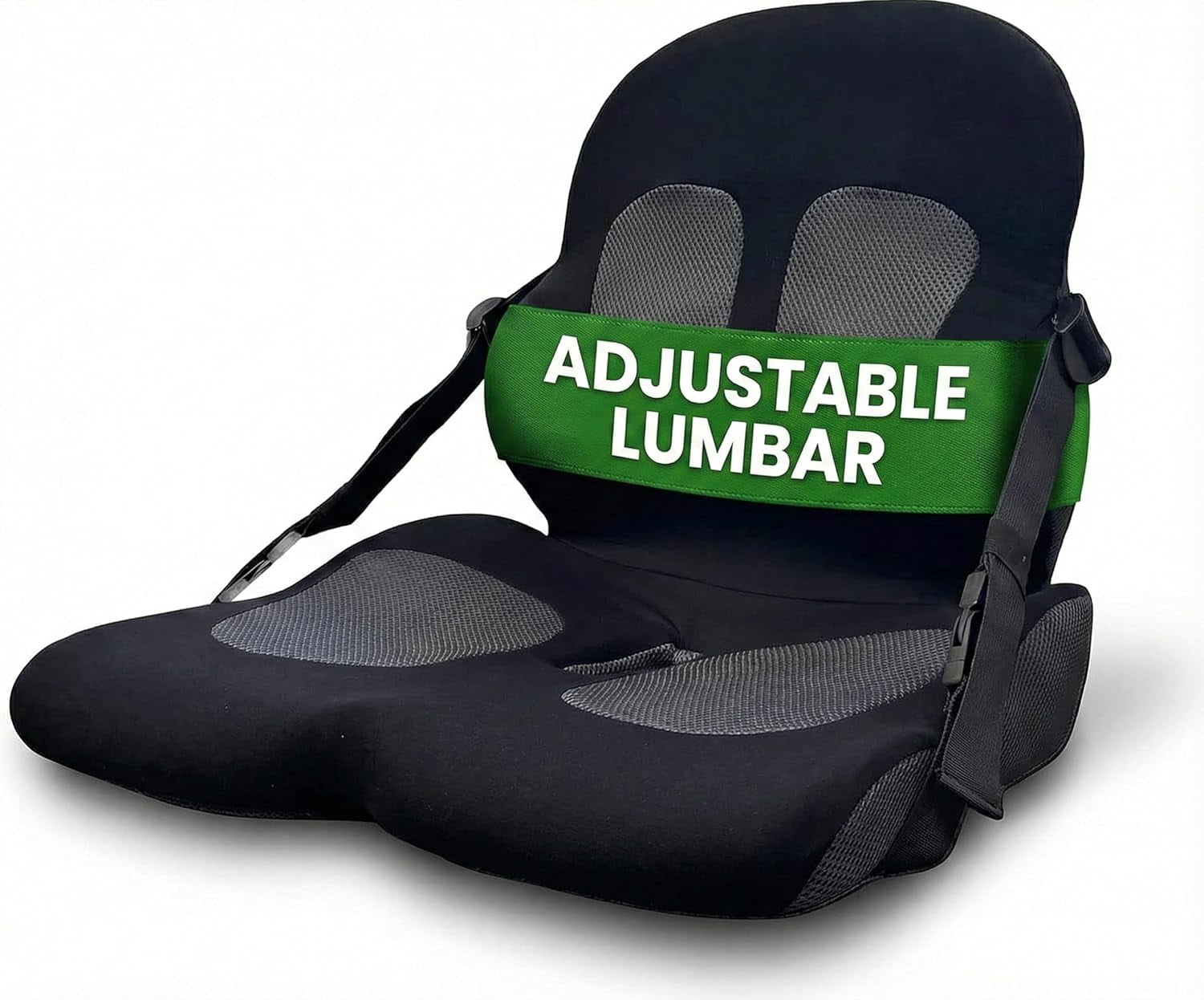 Adjust Lumbar in Any Seat | Developed by a Doctor | Seat Cushion for ...