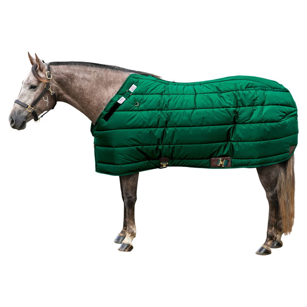Adjusta Fit Cutback Fit Zenith Dura-Nylon Horse Stable Blanket | 80 | Green - Walmart.com
