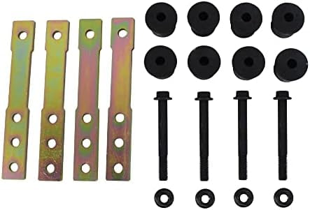 Adjustable 1" 2" 3" 4" Rear Shackle Lift Kit for 1976-1981 Chevy Camaro ...