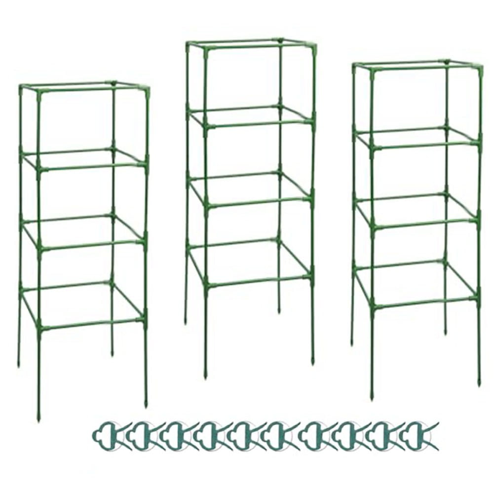 Adjustable 115 cm Tomato Trellis Pack of 3 - Perfect for Climbing Plants! - Walmart.com