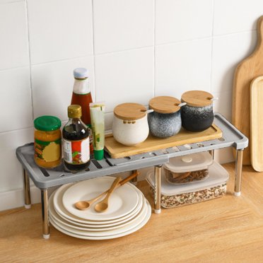 Household Essentials 2 Tier Door Mount Cabinet Organizer, Steel Wire ...