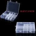 Adjustable 14 Grids Compartment Plastic Storage Box Screw Holder Case ...